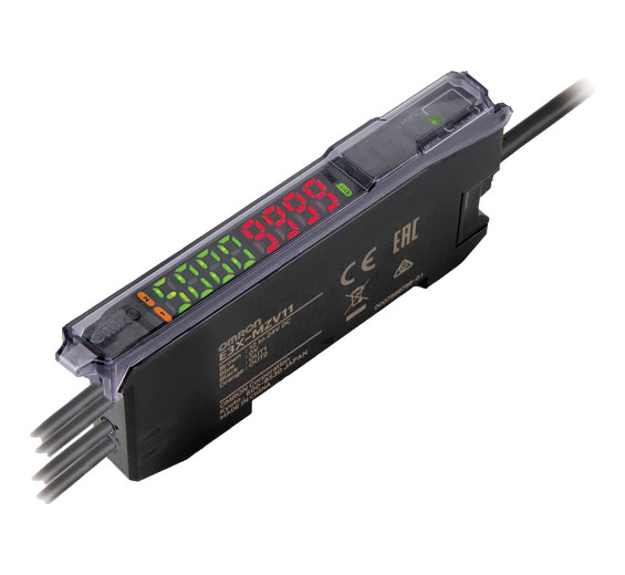 E3X-ZV and E3X-MZV Smart Fiber Amplifiers | Omron