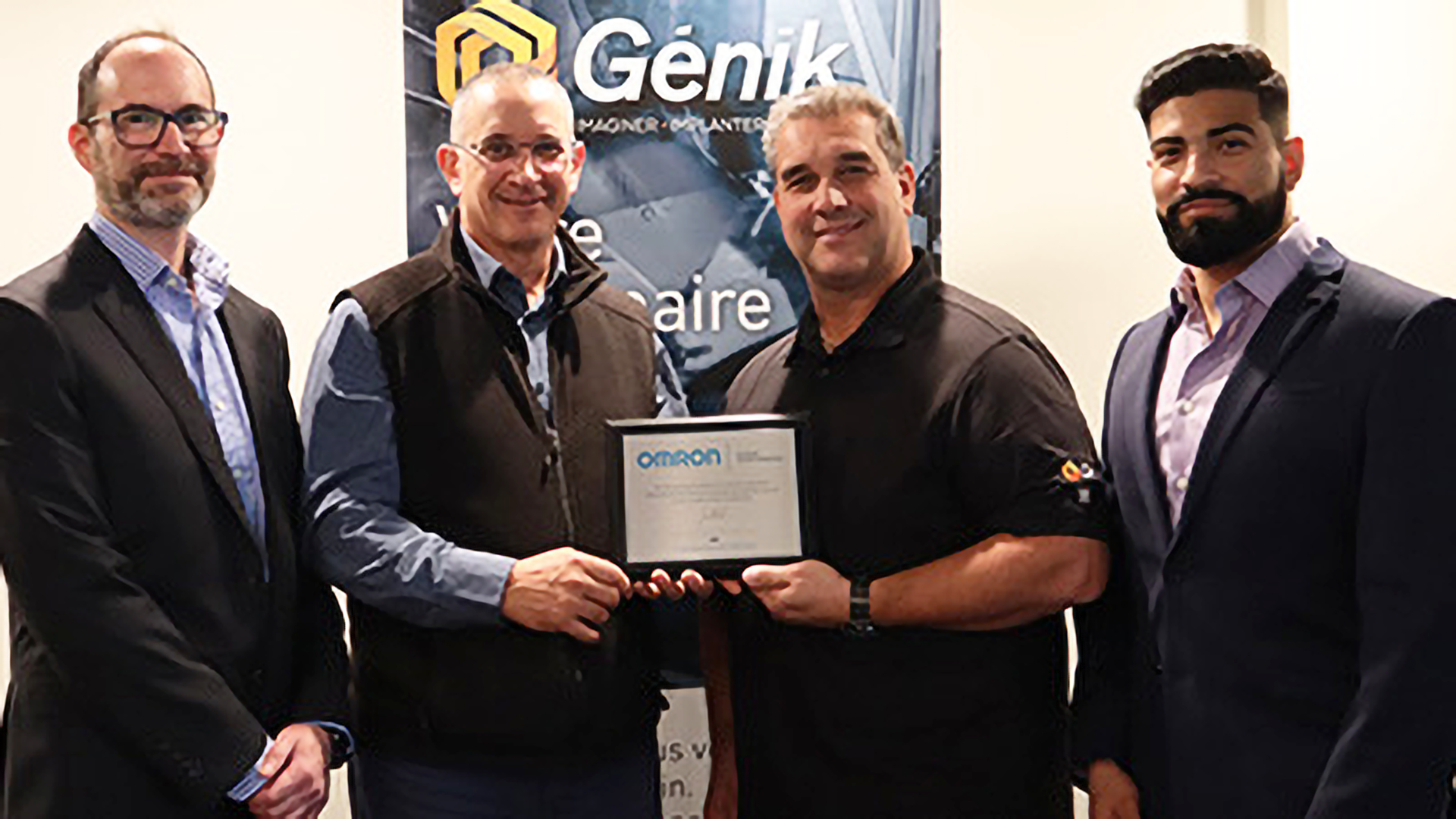 Omron Automation Americas | Omron Announces Génik as Certified Systems ...