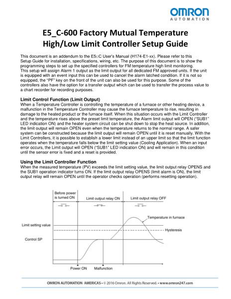 Omron | Panel building