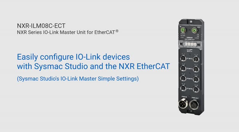 E/S remota IP67 serie NXR con IO-Link | Omron