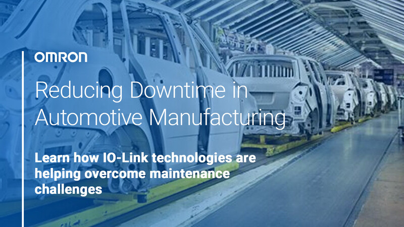 Reducing Automotive Downtime with Remote IO and IO-Link Innovations | Omron