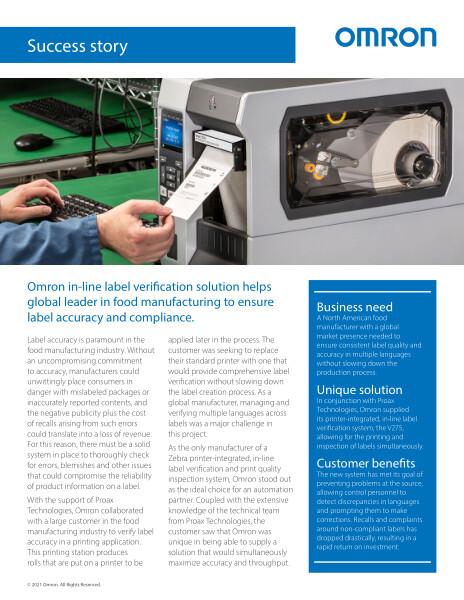 Proax Technologies | Omron