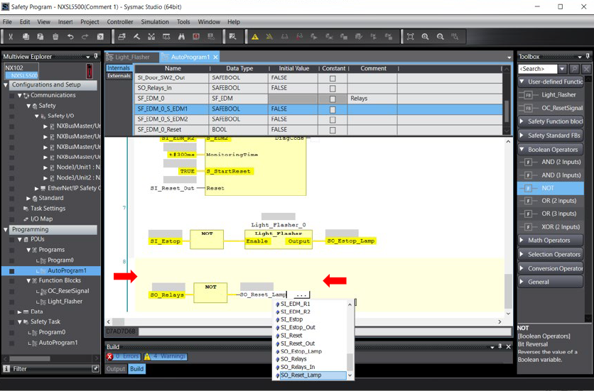 Sysmac Integrated Safety Kit Demo | Omron
